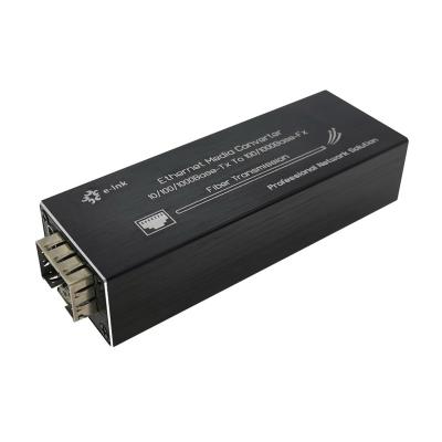 China Super Small 3W 10/100/1000Base-T to 100/1000BASE-X SFP Ethernet Media Converter for sale