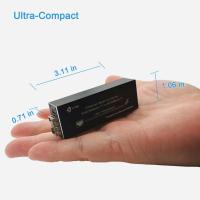 China Super Small 3W 10/100/1000Base-T to 100/1000BASE-X SFP Ethernet Media Converter for sale