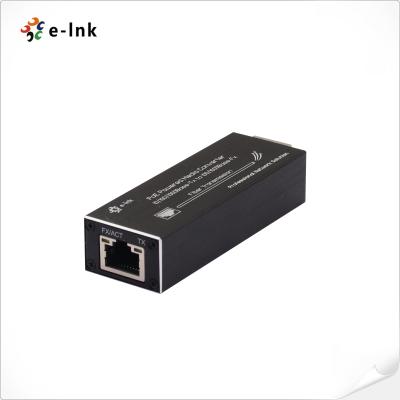 China Micro 0/100/1000Mbps adaptive Gigabit Ethernet media converter with PoE Powered Function for sale