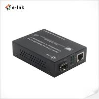 China 10/100/1000Base-T To 100/1000Base-F Gigabit Fiber Optic Cable Ethernet Media Converter Single Core MM for sale