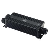 China IP67 Waterproof 1-in 2-out 90W Industrial Gigabit PoE Extender for sale
