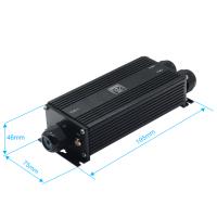 China IP67 Waterproof 1-in 2-out 90W Industrial Gigabit PoE Extender for sale