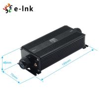 China IP67 Waterproof 1-in 1-out 90W Industrial Gigabit PoE Extender for sale