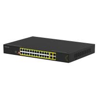 China Industrial 24 Port Gigabit PoE Switch 4 SFP Uplinks Managed Layer 2+ Switching for sale