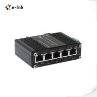 China PoE+ Industrial Switch 5 Port Managed Web Interface 120W Total Power Budget for sale