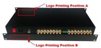 China 1U Rack-Mountable 8-Channel SD/HD/3G-SDI over Single Fiber WDM/CWDM/DWDM Uncompressed Extender for sale