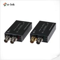 China 3G-SDI Fiber Converter HD Video Transmission 80km Range 8 Channel Audio Embedded for sale