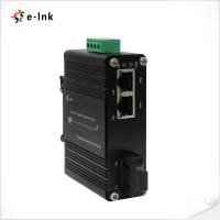 China Mini Industrial 2 x RJ45 1 x SC 1000Base-X DIN-Rail / Wall-mount Media Converter for sale