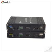 China HDMI Fiber Optic Extender 20km Single Fiber 1080P KVM RS232 Audio Transmission for sale