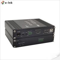 China HDMI Fiber Optic Extender 20km Single Fiber 1080P KVM RS232 Audio Transmission for sale