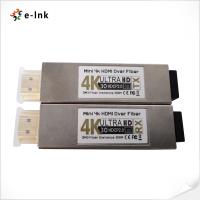 China Mini 4K HDMI Fiber Optic Transceiver Supports HDMI 1.4a up to 300m Distance for sale