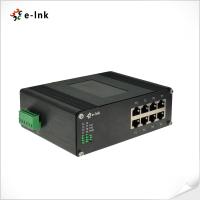 China 8-Port 10/100Base-TX Hardened Unmanaged Industrial Ethernet Switch for sale