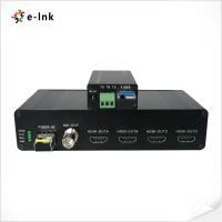 China LNK-3G-1V4H 3G-SDI Video Over Fiber Converter with SDI Loop-Out and HDMI Outputs for sale