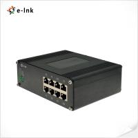 China 8-Port 10/100Base-TX Redundant 12～58VDC Power Inputs Hardened Unmanaged Industrial Ethernet Switch for sale