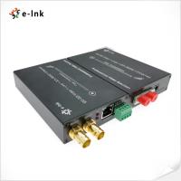 China LNK-12GSDI Series Fiber Converter with 4K UHD Video Loop-out Gigabit Ethernet & RS485 Transmission for sale
