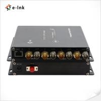 China Professional Video Over Fiber Solution 4 Channels Tally Signal Surveillance Use for sale