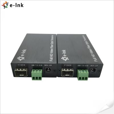 China HDMI Bidi Audio RS232 Fiber Optic Extender Up to 20km 1080P@60Hz for sale