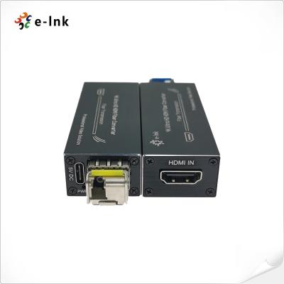China Compact 4K HDMI Fiber Extender for sale