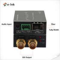 China Mini 12G-SDI to Fiber Converter with Tally, RS485, and 4K Signal Loop Output for sale
