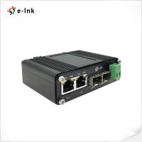 China Industrial Ethernet Switch DIN Rail SFP Support 30W PoE 802.3at for sale