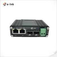 China Industrial Ethernet Switch DIN Rail SFP Support 30W PoE 802.3at for sale