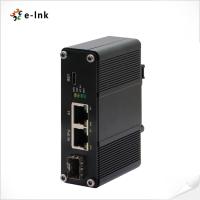 China Compact USB-C Ethernet Adaptor with Gigabit RJ-45 and Fiber Support for sale