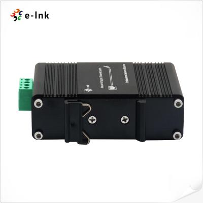 China Industrial Gigabit SFP to RJ45 90W PoE++ Media Converter -40~75°C for sale