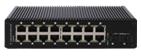 China 16 Port Gigabit Managed Switch 2 SFP L2+ Routing Industrial IP40 6KV Protection for sale