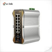 China L2+ Managed Switch 12 Port Gigabit 4 SFP+ Slots QoS VLAN Industrial Grade for sale