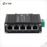 China Mini Industrial 4-Port Gigabit PoE+ Switch + 1-Port Gigabit Uplink 120W for sale