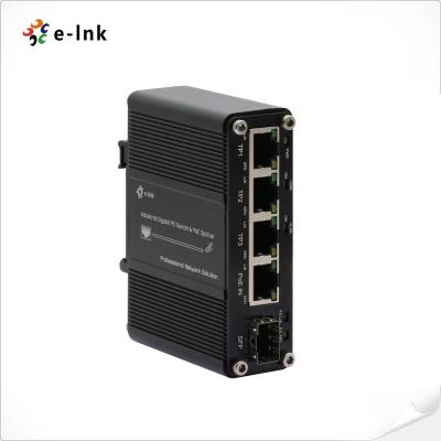 China Mini Industrial PoE PD Switch 10/100/1000 3 Port Gigabit with PoE Splitter Function for sale