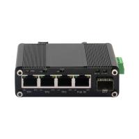 China Mini Industrial PoE PD Switch 10/100/1000 3 Port Gigabit with PoE Splitter Function for sale