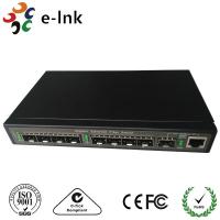 China E-link LNK-FS801 Industrial Fiber Switch Gigabit SFP Ports Unmanaged for sale