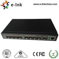 China E-link LNK-FS801 Industrial Fiber Switch Gigabit SFP Ports Unmanaged for sale