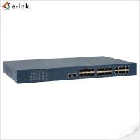 China Managed Gigabit Switch 16 SFP Ports 10 RJ45 Ports Layer 4 QoS for sale