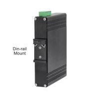China Industrial 4-Port 802.3bt 90W PoE++ + 2-Port SFP Hardened Gigabit Switch for sale