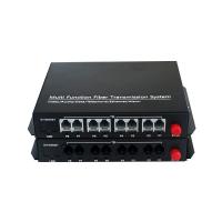 China E-link Eight Channel POTS Fiber Converter Reliable Voice Transmission for sale