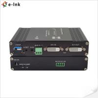 China LNK-B-DVI-1DA1GO DVI Fiber Extender with Audio RS232 GPIO over Fiber for sale
