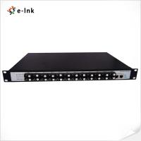 China LNK-FS24SC02 Fiber Optic Switch 24 SC Ports 120km Distance Gigabit Uplink for sale