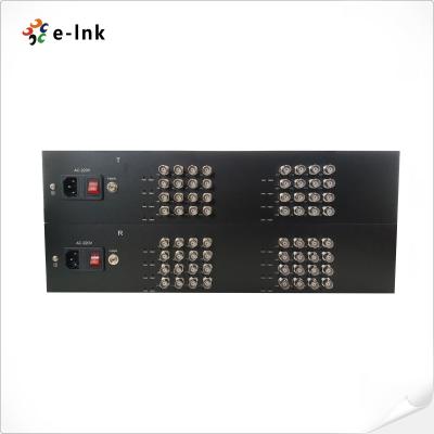 China E-link 4-in-1 Video Fiber Converter AHD CVI TVI CVBS 120km Transmission for sale