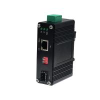 China LNK-IMC10GP30-SFP+ Industrial 10G Media Converter with PoE+ for Harsh Environments for sale