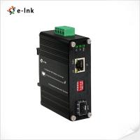 China LNK-IMC10GP60-SFP+ Industrial 10G Media Converter with PoE+ for Harsh Environments for sale