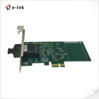 China Fiber Gigabit Network Card 1000Mbps PCI-E VLAN Jumbo Frame OS Support for sale