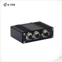 China EN50155 10G 90W Industrial PoE Injector with Rugged M12 Connectors 12–48V for sale