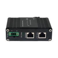 China Compact 12–48V Industrial 2.5G PoE+ Injector with 60W High Power Output for sale