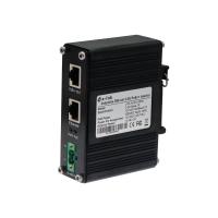 China Rugged 95W Industrial 2.5G PoE++ Injector with Wide 12–48V DC Input for sale