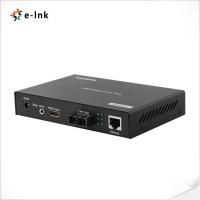 China HDMI Optical Fiber Extender 1080p Full HD 20km Transmission Ethernet Port for sale