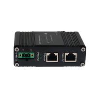 China Industrial 10G PoE+ Injector 30W IEEE802.3at 12–48VDC Wide Input for sale
