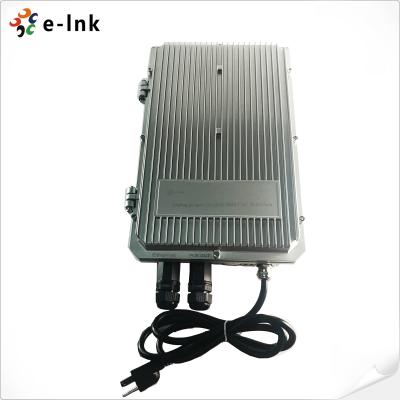 China Industrial PoE Injector IP67 Rated 30W 802.3at Gigabit Data Outdoor for sale