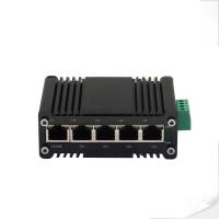 China Industrial Gigabit Ethernet Switch 5 Port Wide Voltage Tough Environment for sale
